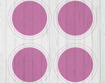 3 Inch Button Template | Etsy