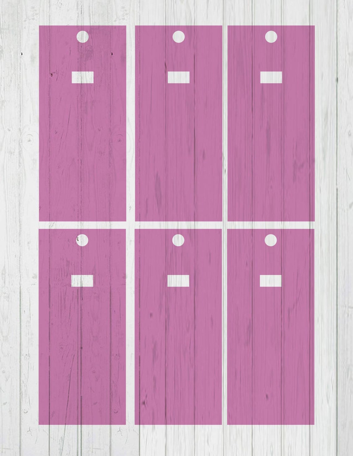 4 X 2 Clip Display Card Template Svg Dxf Png Ai Files - Etsy Canada