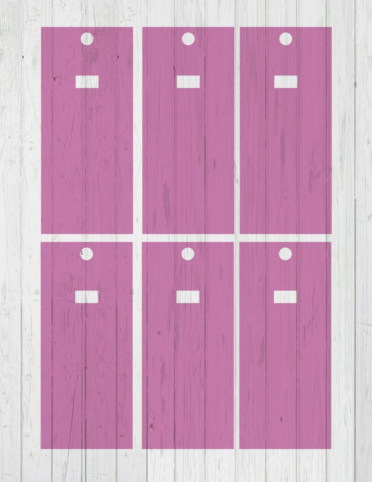 4 X 2 Clip Display Card Template Svg Dxf Png Ai Files | Etsy Canada