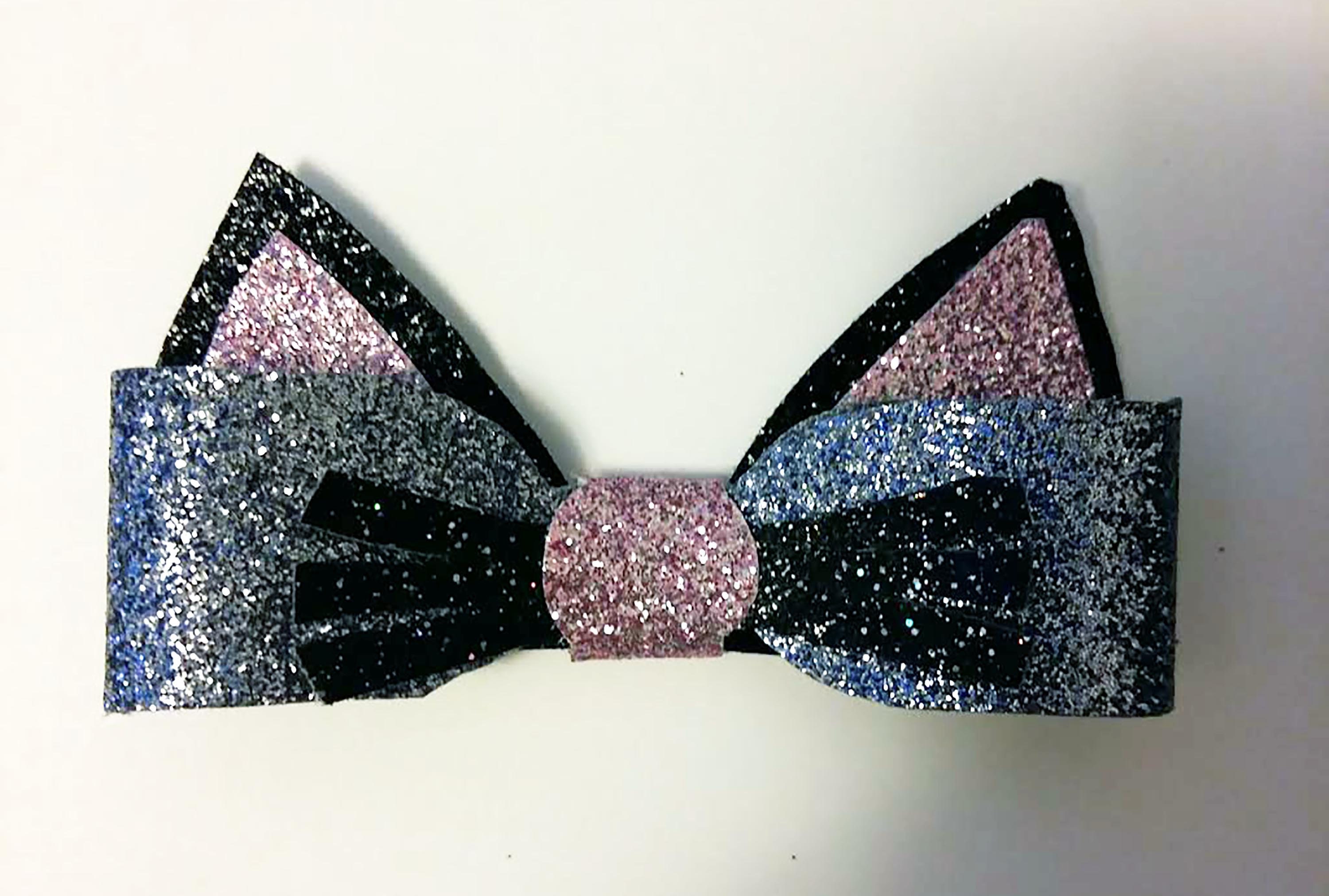 Cat ears bow shape template svg dxf png ai cut files | Etsy