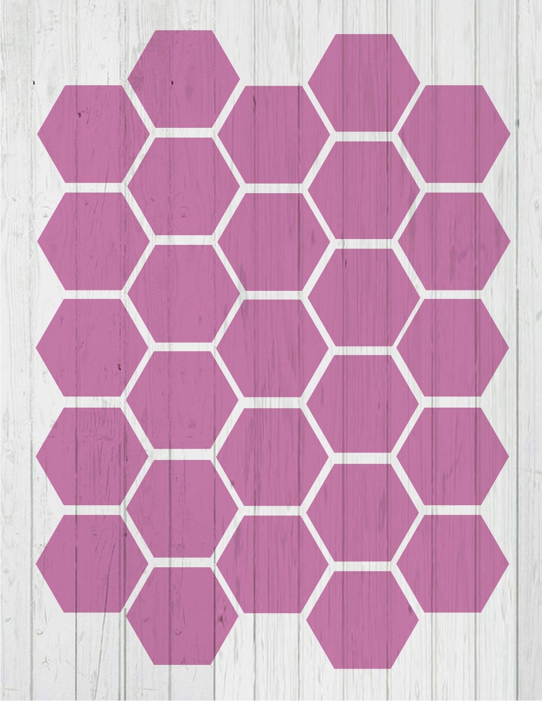 Large Hexagon Template Dxf Svg Png Ai Files - Etsy Canada