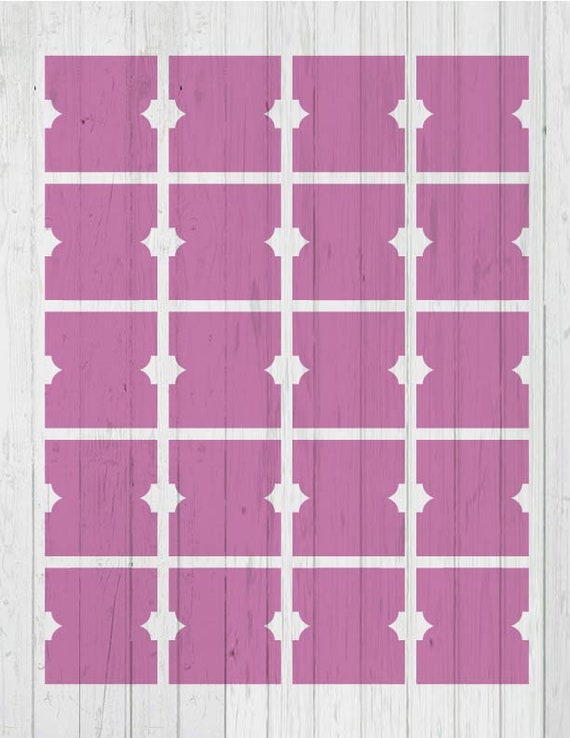 Tabs Template Svg Png Dxf Ai Files | Etsy