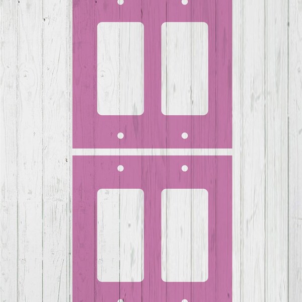 Double Rocker Switch Plate - Etsy