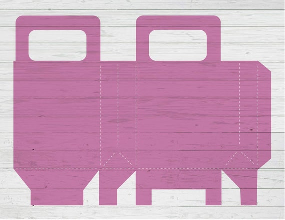 Rectangle Bag Ai Dxf Sag Png Files Instant Download | Etsy