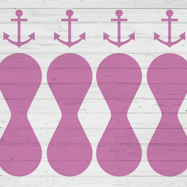 Anchor Chain Svg - Etsy