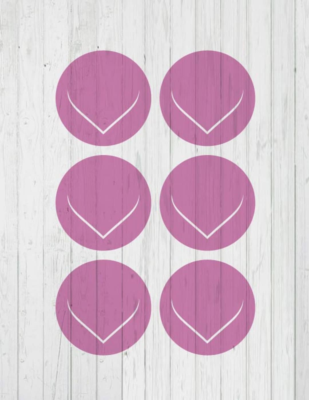 Circle Bookmark Template Svg Dxf Png Ai Files - Etsy
