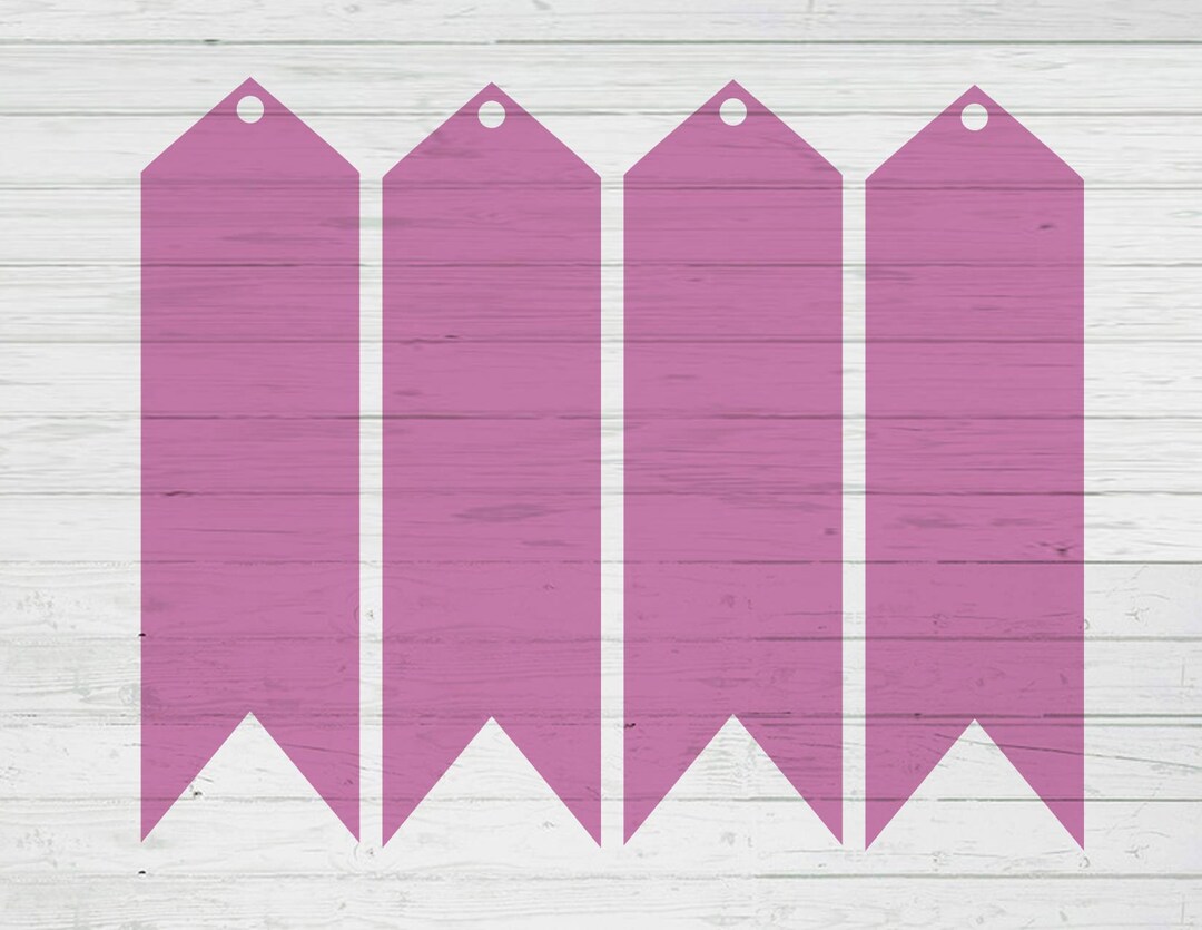 2 x 7 arrow bookmark template svg dxf png ai files - Etsy Portugal