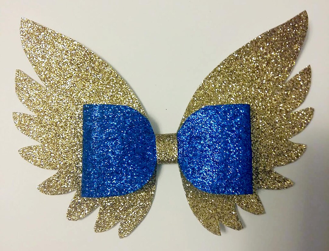 Angel Wings Bow Shape Template Svg Dxf Png Ai Files - Etsy Singapore