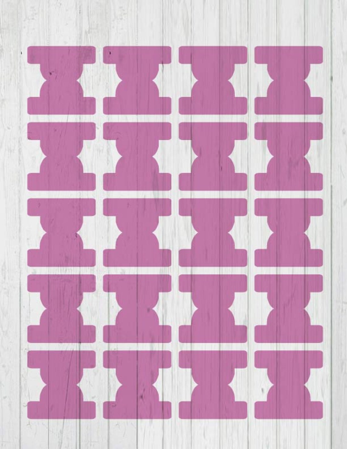 Tabs Template Svg Png Dxf Ai Files - Etsy Canada