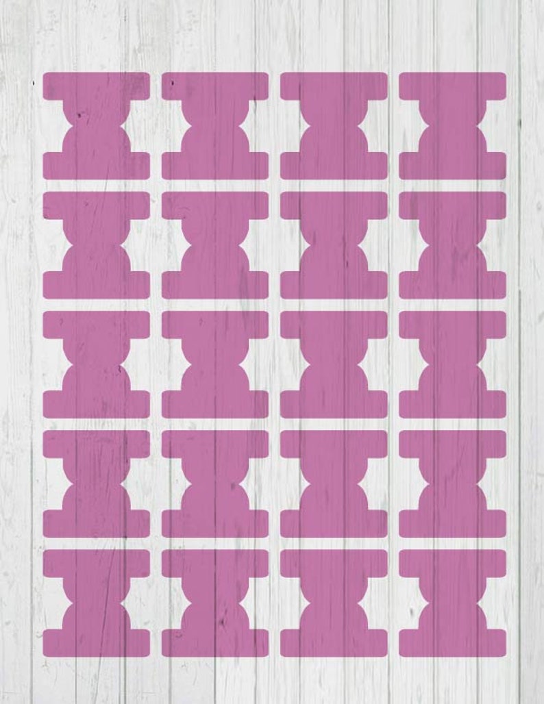 Tabs Template Svg Png Dxf Ai Files - Etsy Canada