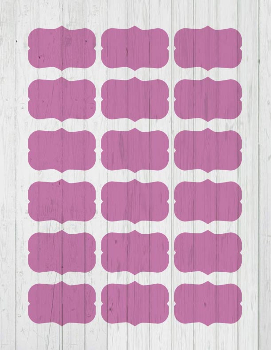 Tabs Template Svg Png Dxf Ai Files - Etsy