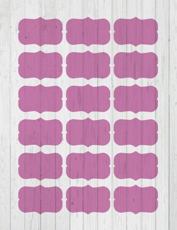 Tabs Template Svg Png Dxf Ai Files | Etsy