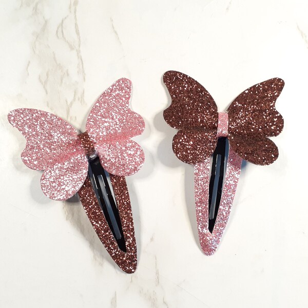 Butterfly Hair Barrette - Etsy