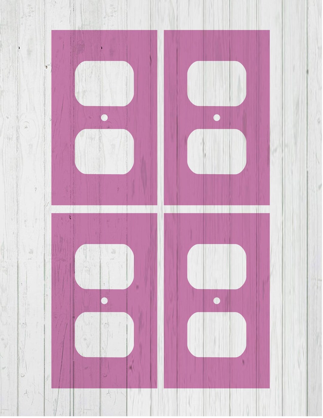 Socket Switch Single Template Svg Dxf Png Ai Files - Etsy