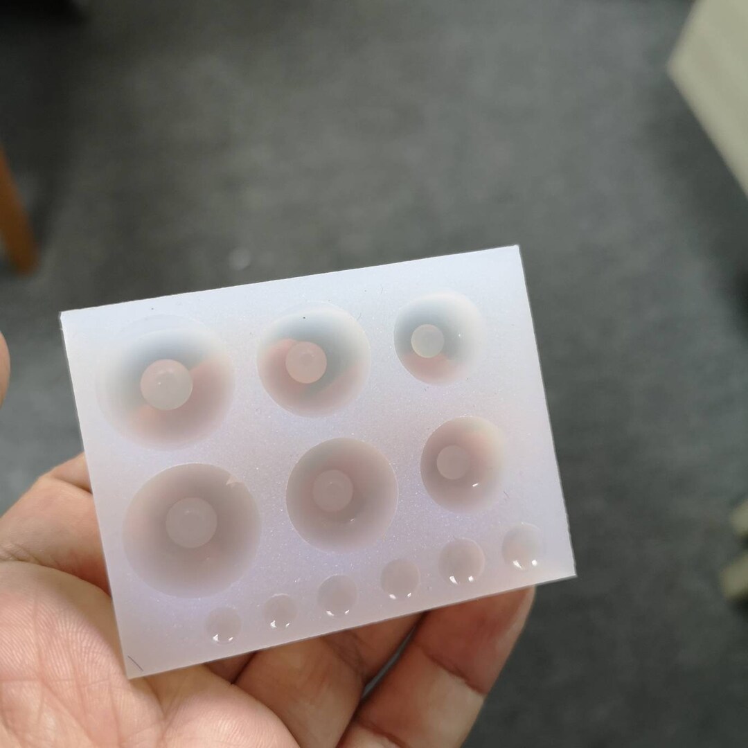 BJD Eye Mold, Doll Eye Mold, Silicone Mold for Custom Handmade DIY Doll ...