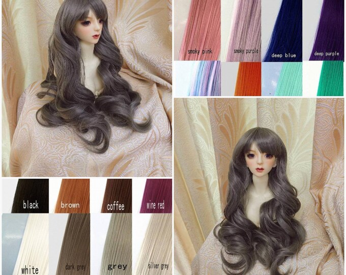 Custom Doll WIG Exclusive Vegan Mohair-fits 9-10 Head - Etsy