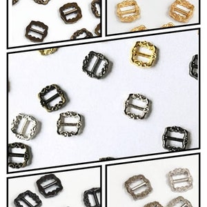 3mm Mini Metal Fastener Buckles for Doll Belt Doll Bag, Sewing Craft ...
