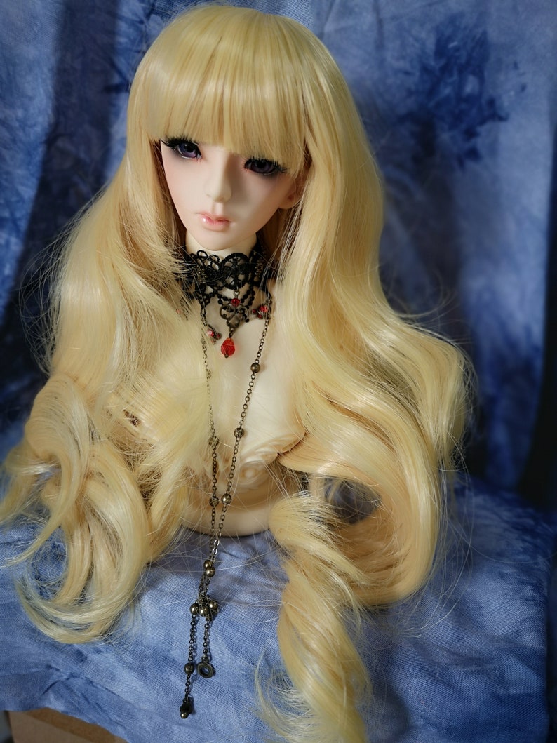 Dollfie & BJD Cloth Dolls, Clothing & Accessories Straight BJD Wig ...
