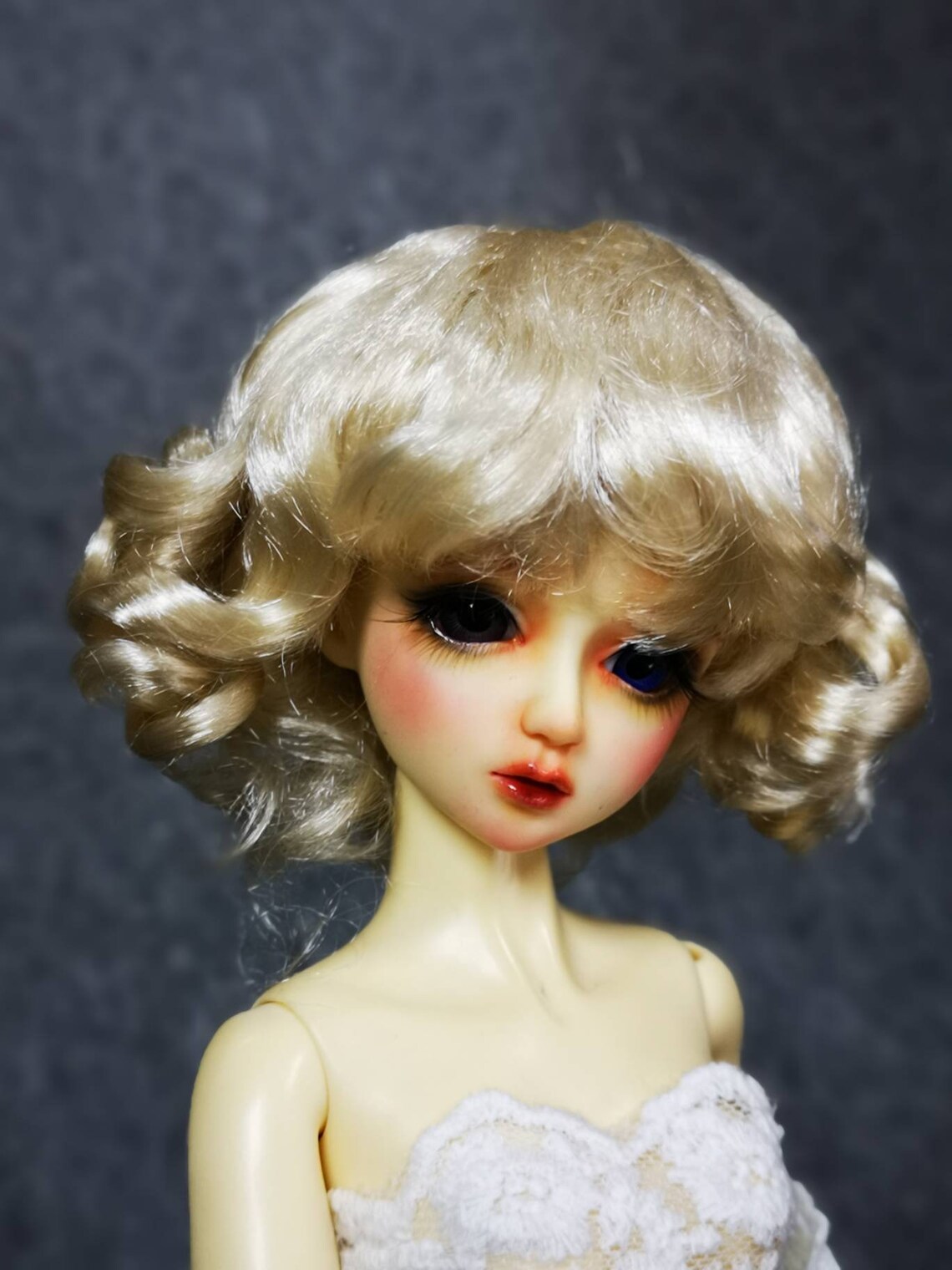 BJD Doll Hair Wig for 1/3 1/4 1/6 Doll Head Cric 5-6 6-7 7-8 - Etsy