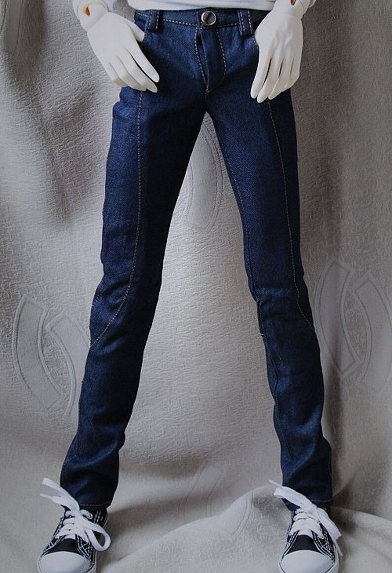 BJD Doll Clothes Boy Male Casual Jeans Denim Pants 1/4 1/3 - Etsy