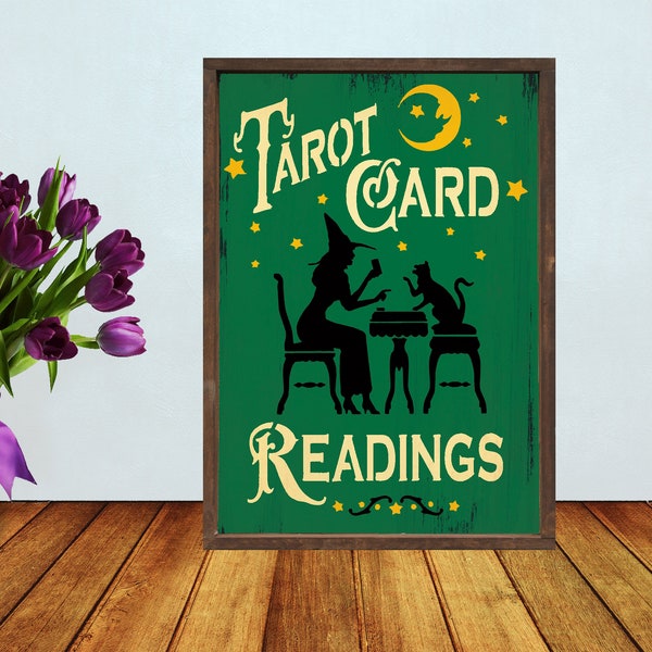 Tarot Reader Sign - Etsy