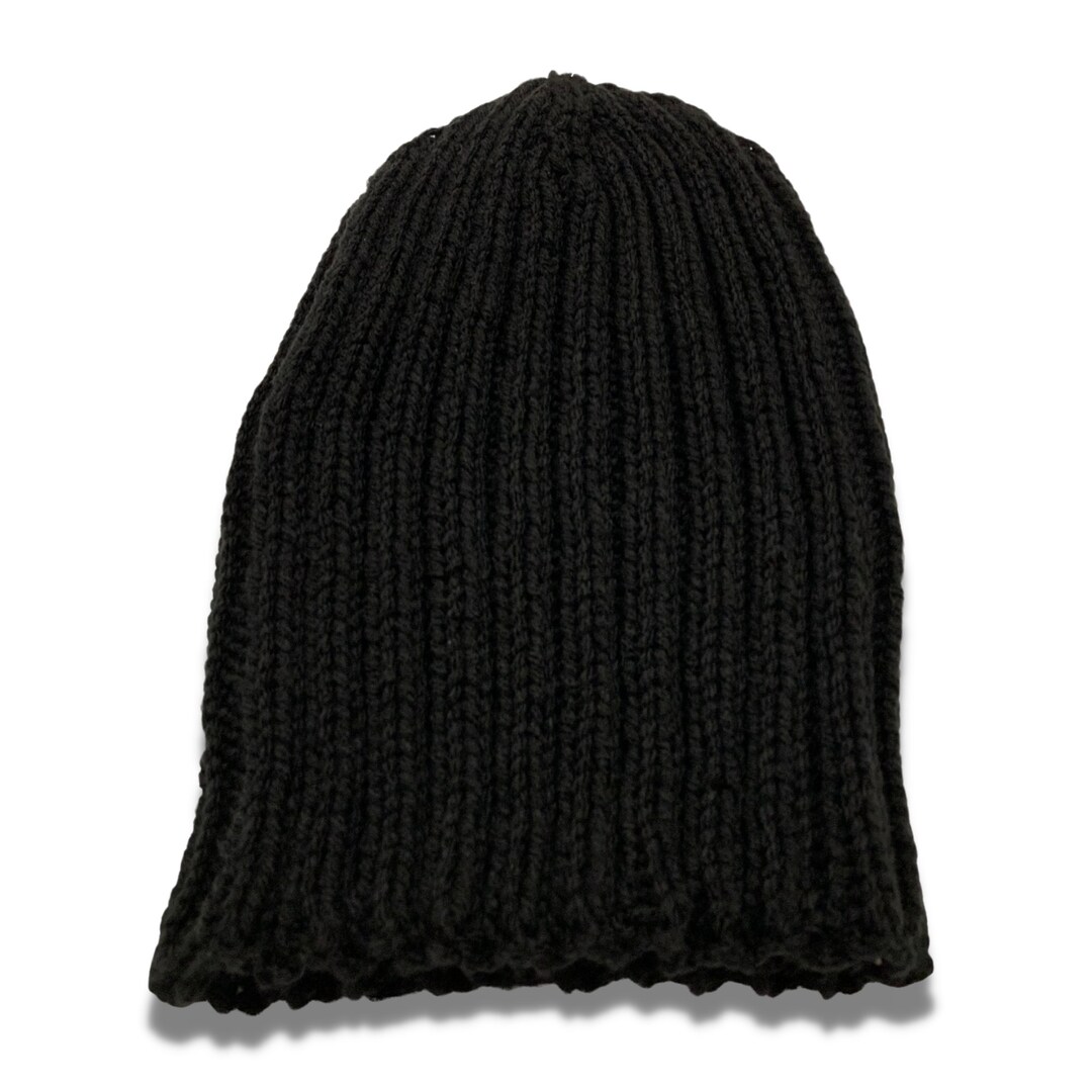 Black Knit Toque - Various Sizes Available - Etsy