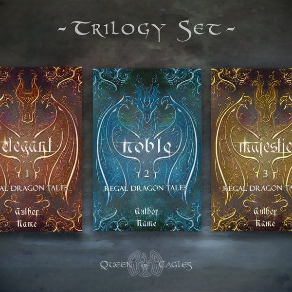 Dragon Book Cover Art - Etsy