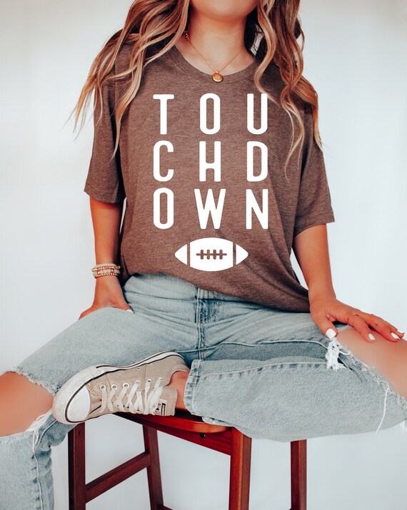 Touchdown Football Shirt Football Shirt Game Day Shirt - Etsy
