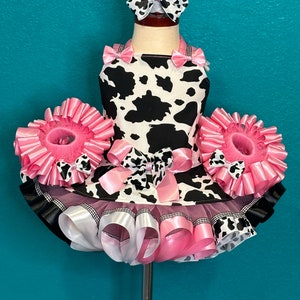 Cowgirl Tutu Outfit Farm Pageant Costume Dress Barnyard Set - Etsy