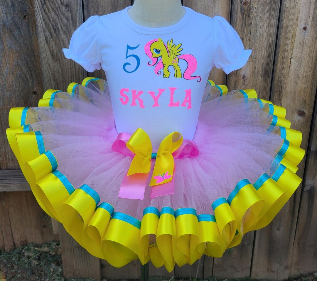 Shy Pony Birthday Tutu Outfit Girl - Etsy