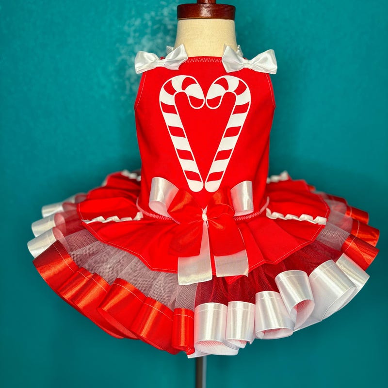 Candy Cane Dress - Etsy