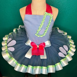 Queen Troll Pageant Tutu Dress Birthday Cosplay Costume Gift Set Girl ...