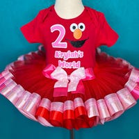 Elmo Dress - Etsy