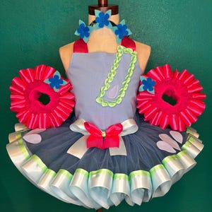 Queen Troll Pageant Tutu Dress Birthday Cosplay Costume Gift Set Girl ...