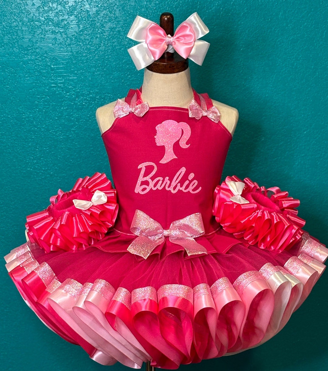 Pink Doll Tutu Dress Costume Set - Etsy