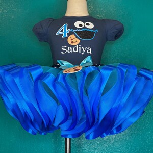 Cookie Puppet Personalized Birthday Tutu Outfit Dress Set MADE TO ORDER ...