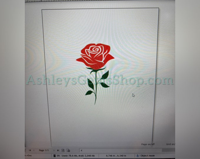 Beauty and the Beast Rose Svg, Belle Rose Layered Svg, Rose Svg, Beauty ...
