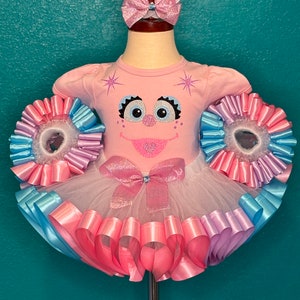 Pink Puppet Personalized Tutu Dress Outfit Set - Etsy