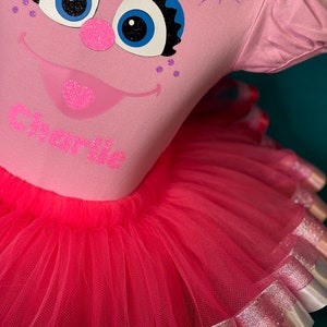 Pink Puppet Girl Personalized Tutu Outfit Set - Etsy