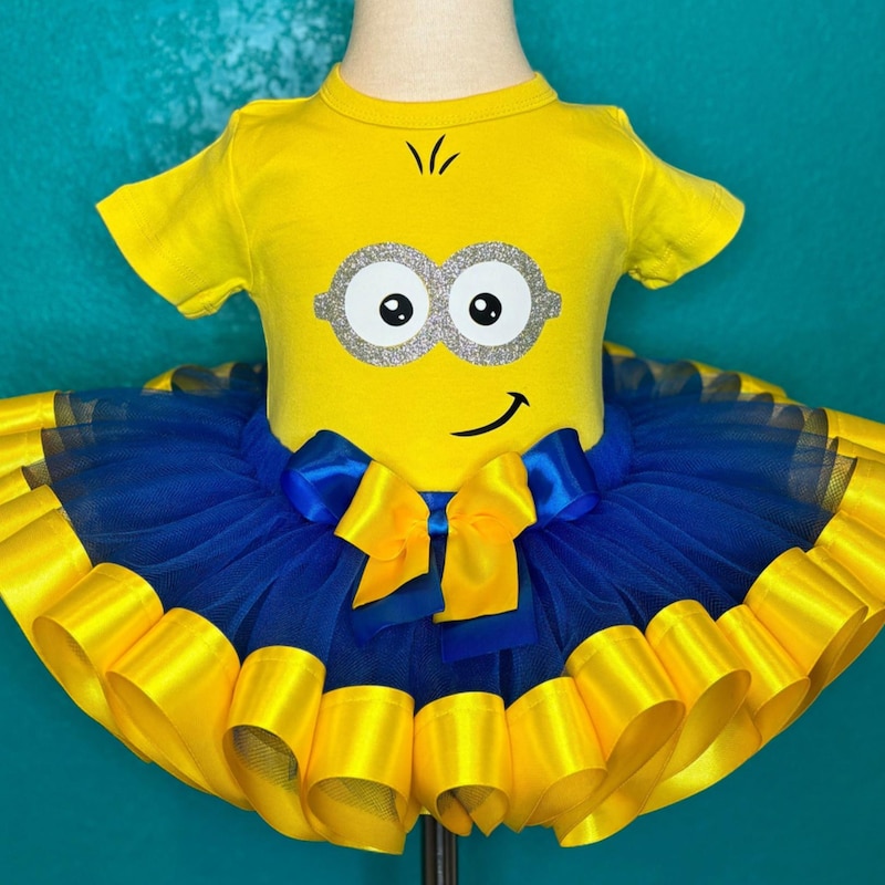 Minion Tutu Dress - Etsy