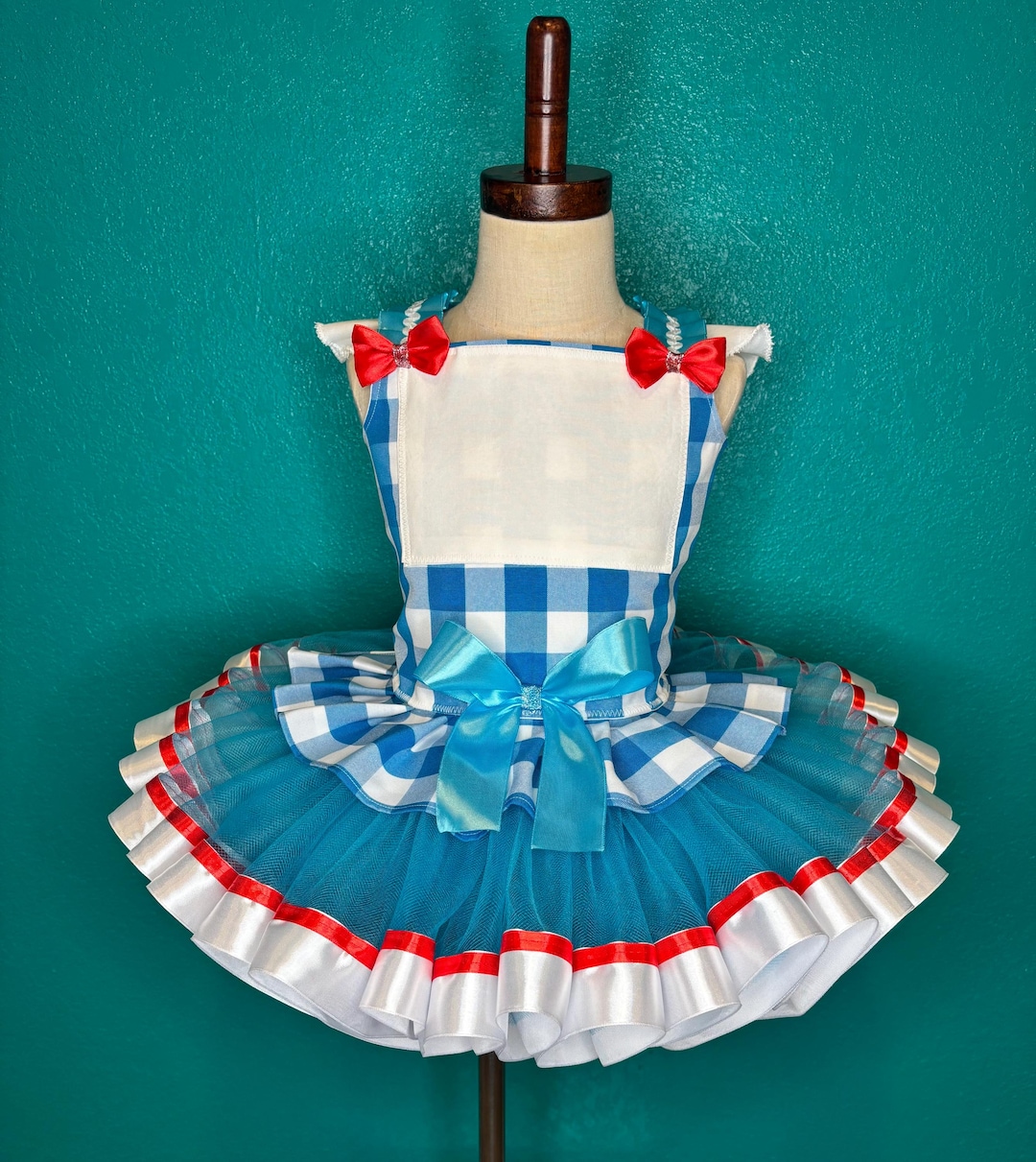 Dorothy Tutu Dress Wizard of Oz Pageant Costume - Etsy