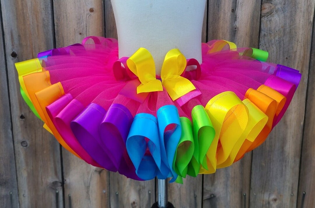 Hot Pink Rainbow Tutu, Candyland Theme - Etsy