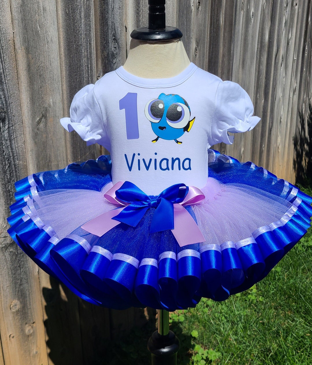 Baby Dory Inspired Birthday Custom Tutu Dress - Etsy