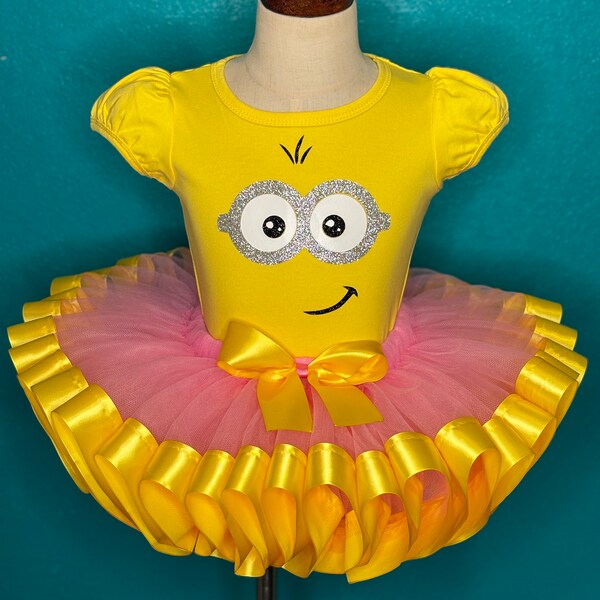 Minion Tutu Dress - Etsy