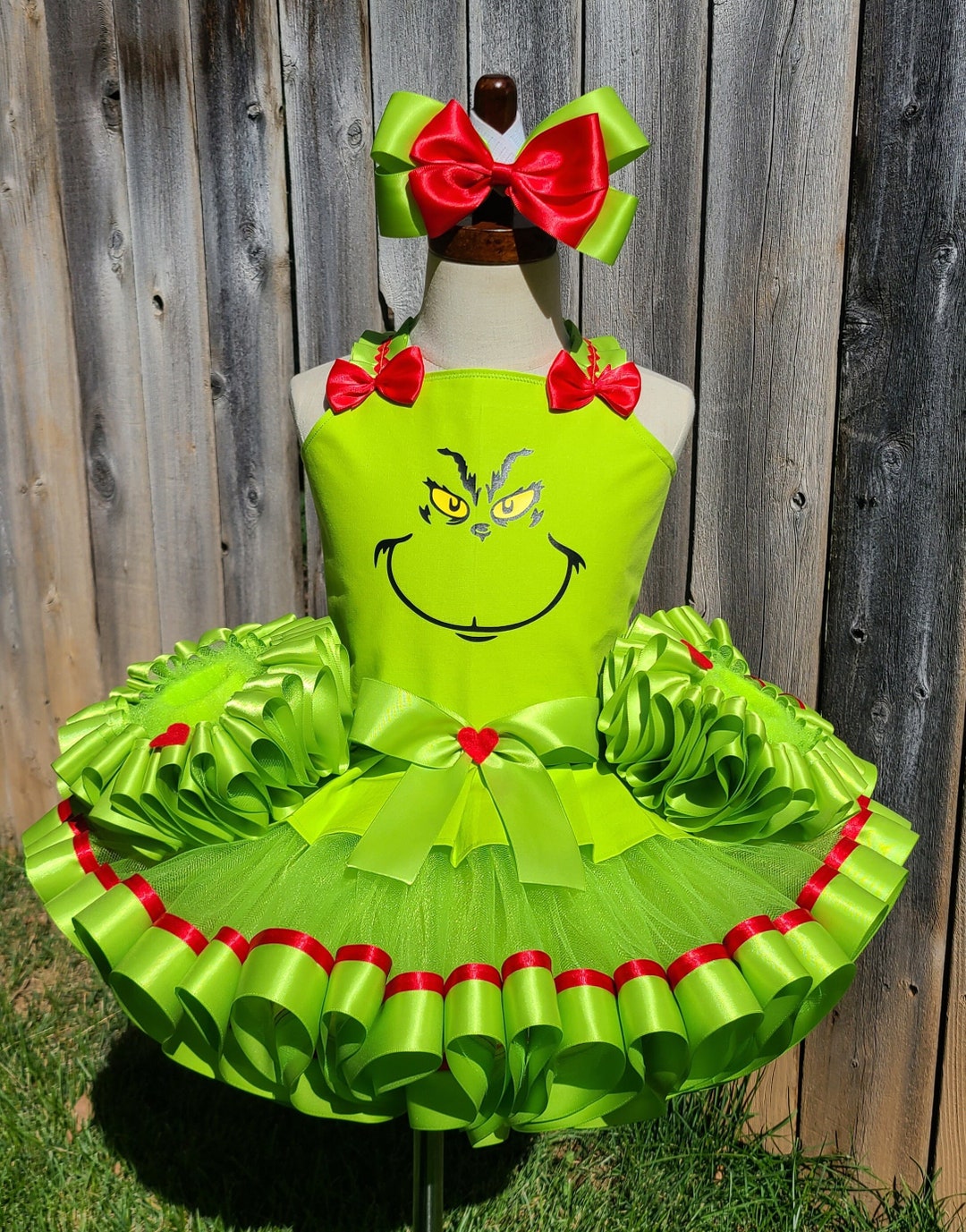 Grinning Face Christmas Holiday Pageant Costume - Etsy UK