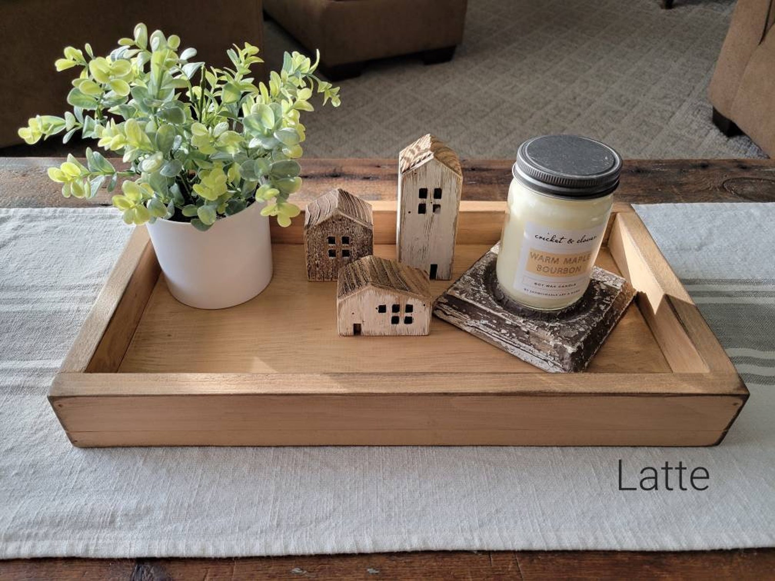 Primitive Candle Tray Box - Etsy