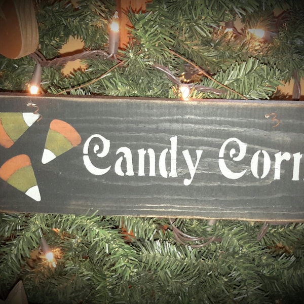 Candy Corn Sign - Etsy