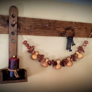 Primitive Shaker Style Peg Rack Candle Shelf - Large - Etsy