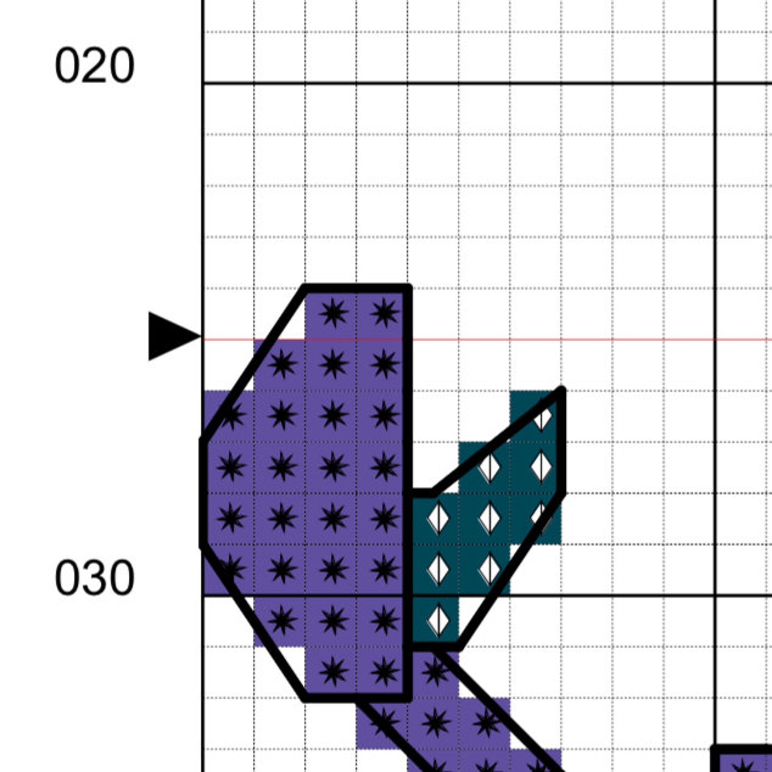 Cancer Zodiac / Star sign cross stitch PDF Pattern | Etsy