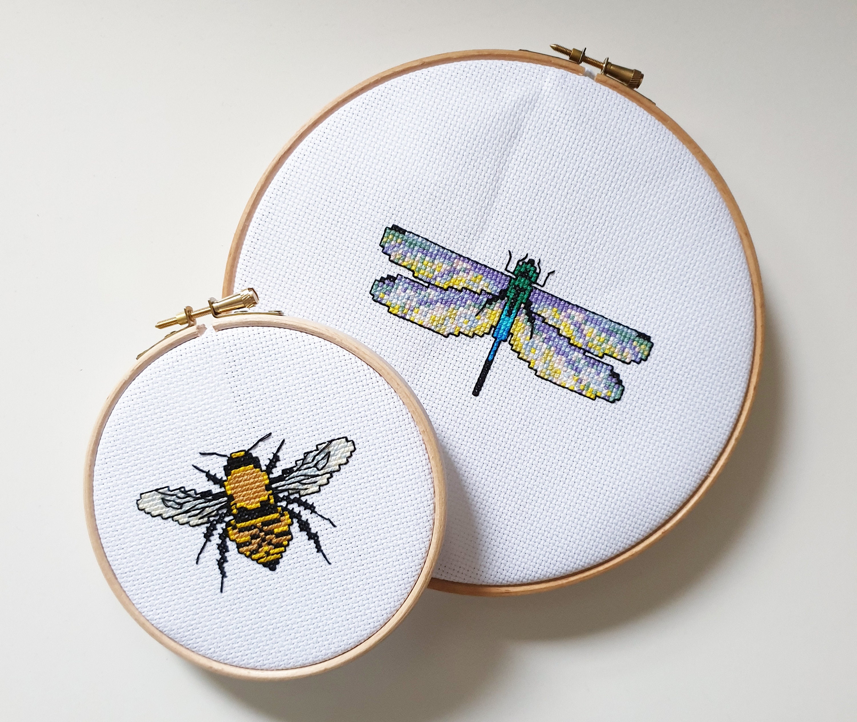 Bee Cross Stitch - PDF Pattern, Instant Download - Etsy